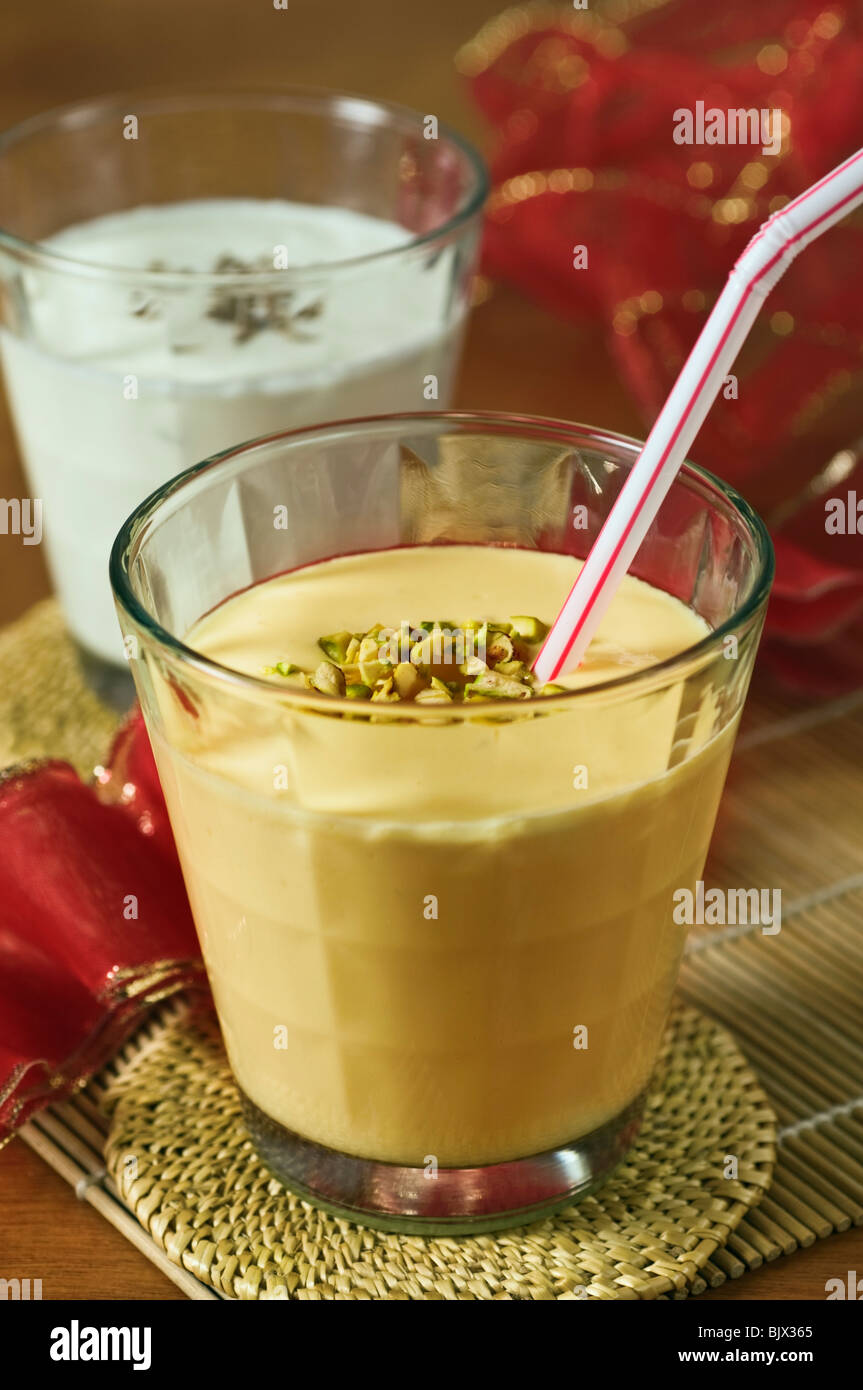 Lassi yoghurt drink Stock Photo - Alamy