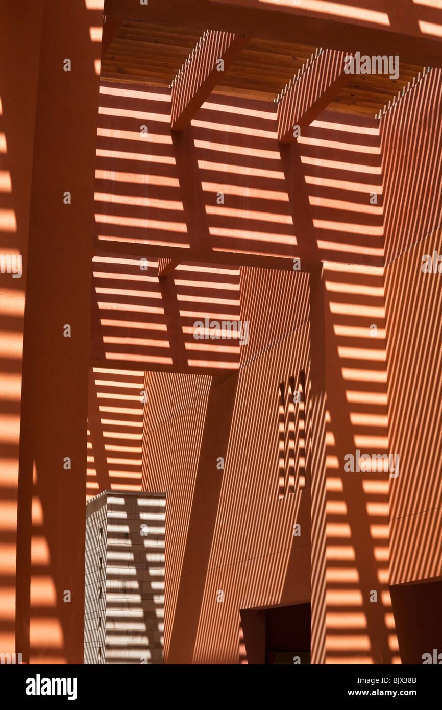 detail, Bassily auditorium, American University in Cairo new campus ...