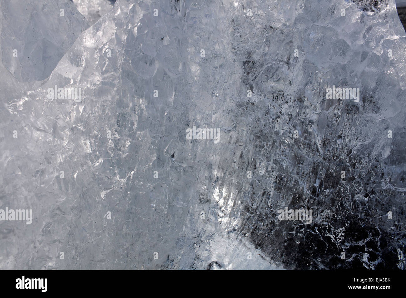 Melting Ice cubes at the beach, Breidamerkursandur, Iceland Stock Photo ...