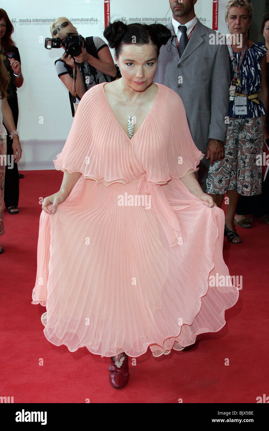 BJORK DRAWING RESTRAINT 9 PREMIERE. PALAZZO DEL CINEMA LIDO VENICE ...