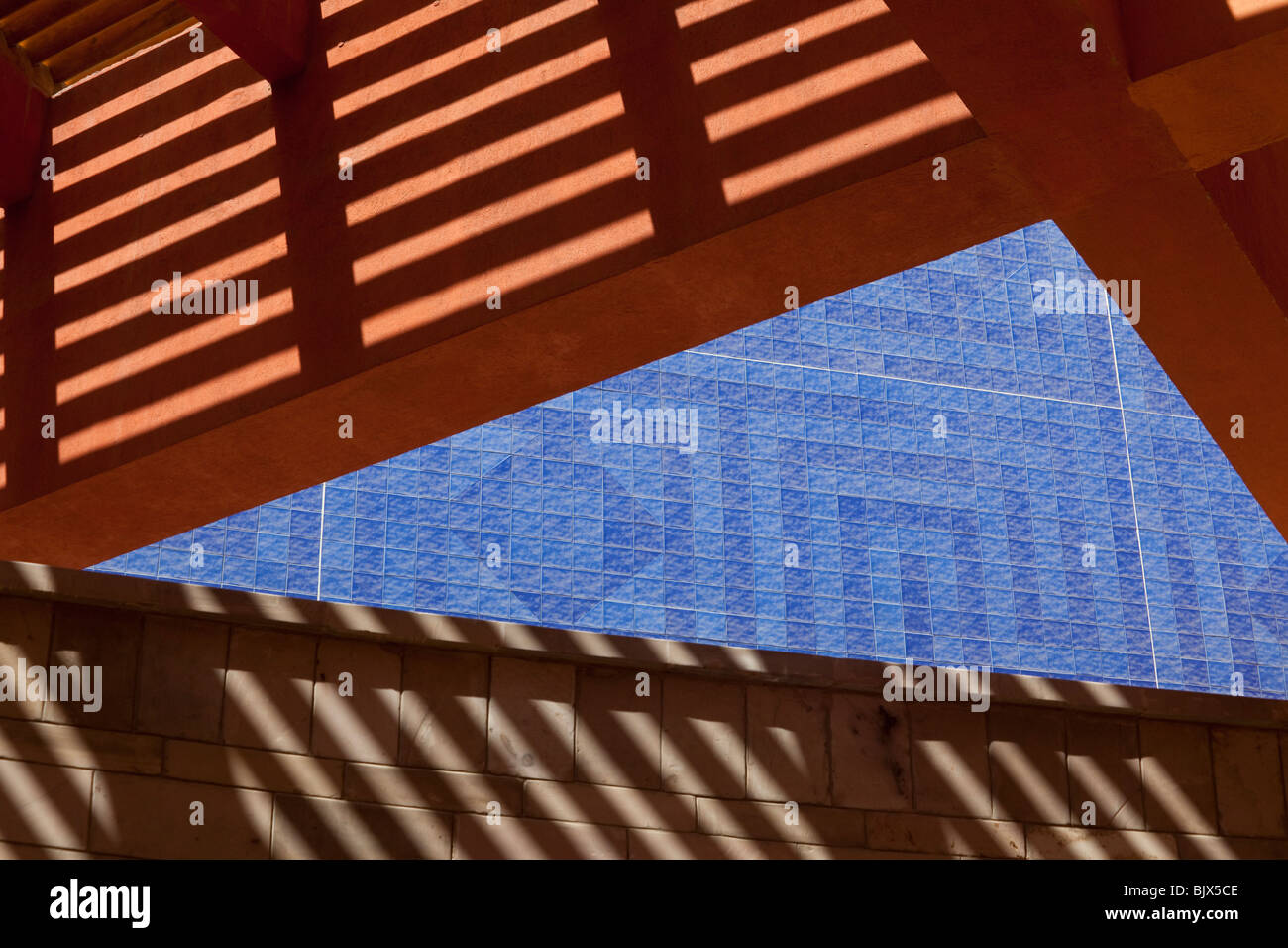 detail, Bassily auditorium, American University in Cairo new campus ...