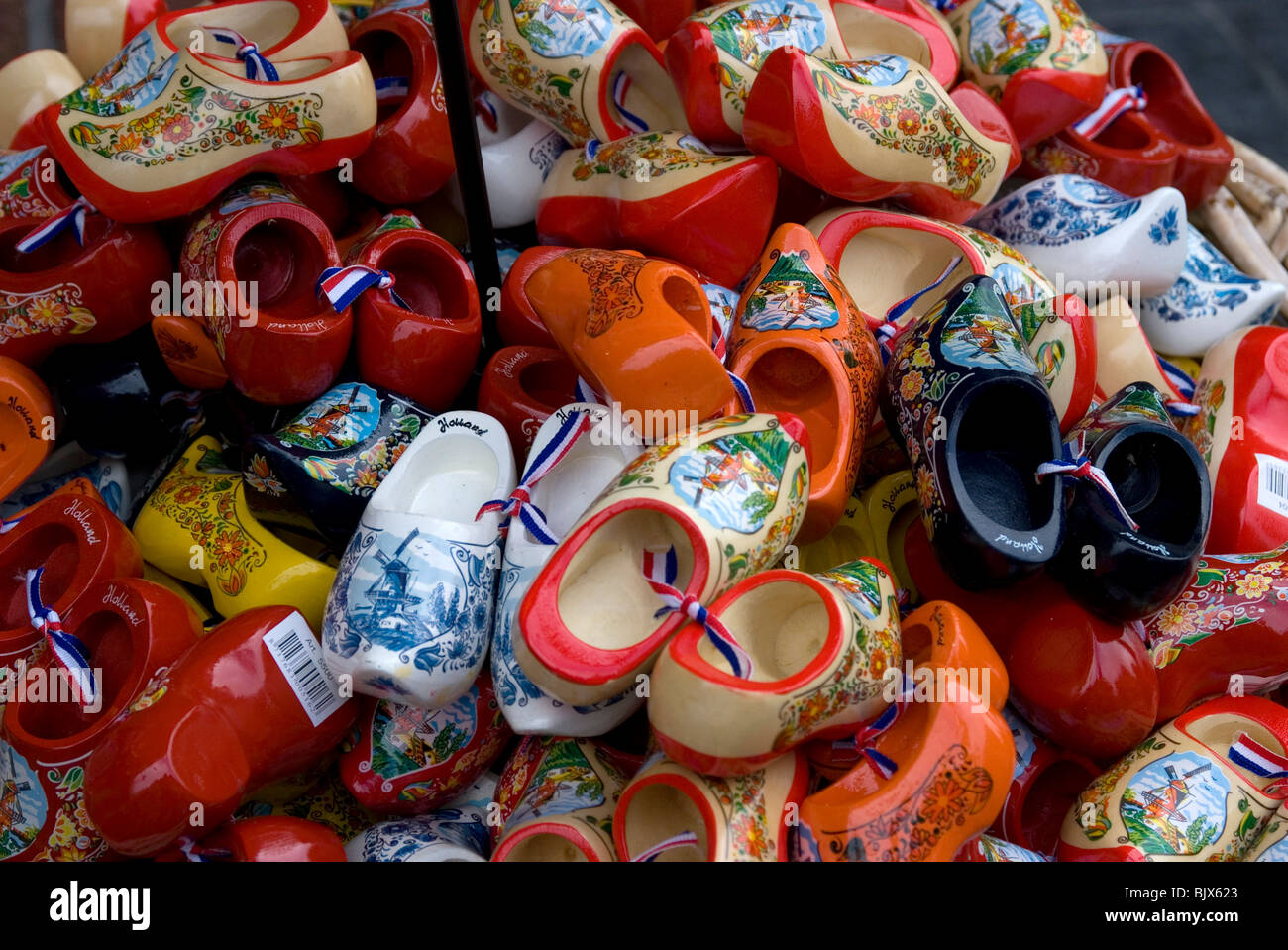 Detail of clogs, Volendam, Netherlands Stock Photo - Alamy