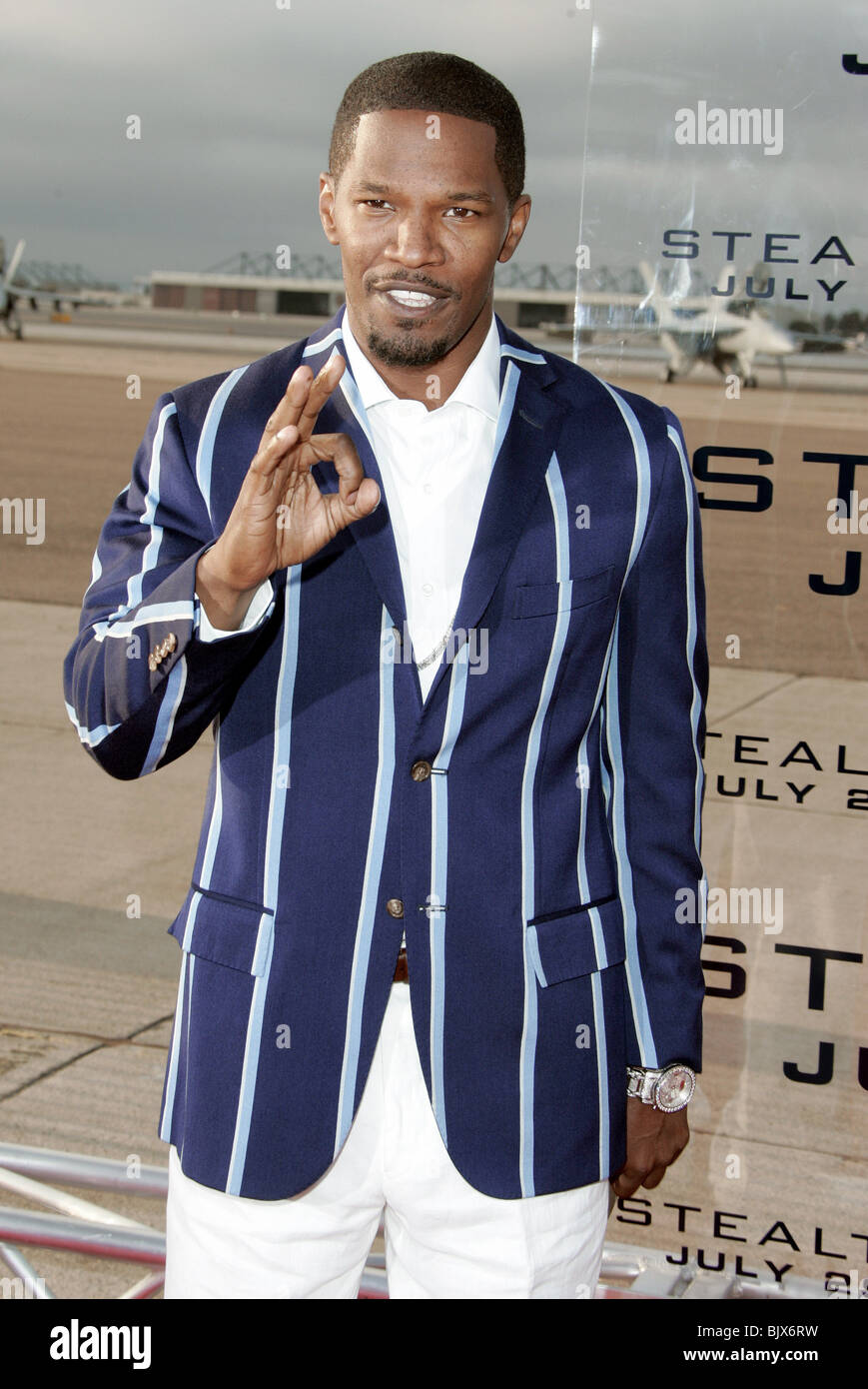 JAMIE FOXX STEALTH WORLD PREMIERE NAVAL AIR STATION NORTH ISLAND ...