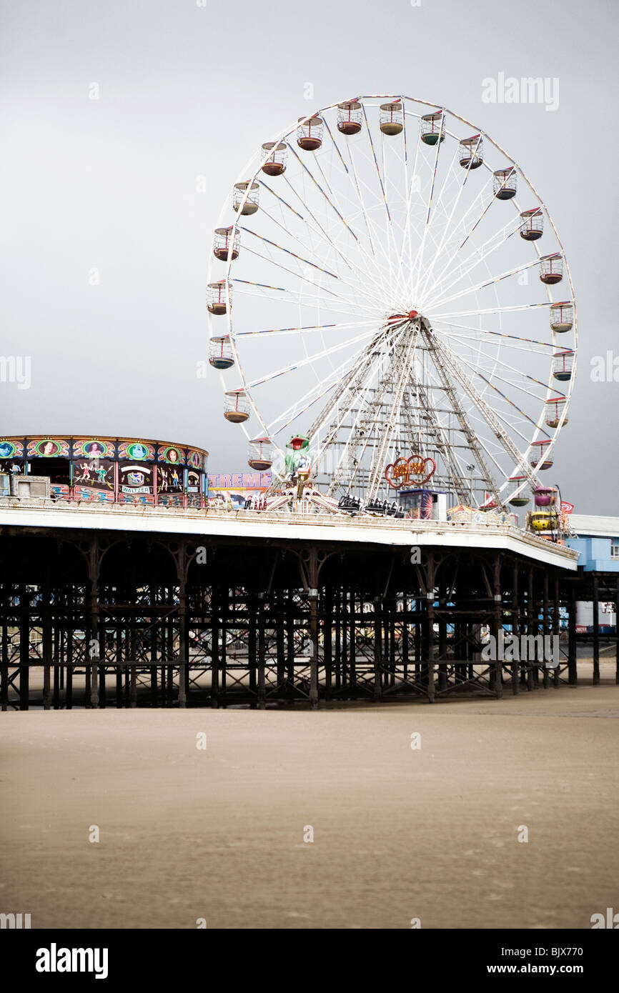 English seaside, Blackpool, Lancashire Stock Photo - Alamy