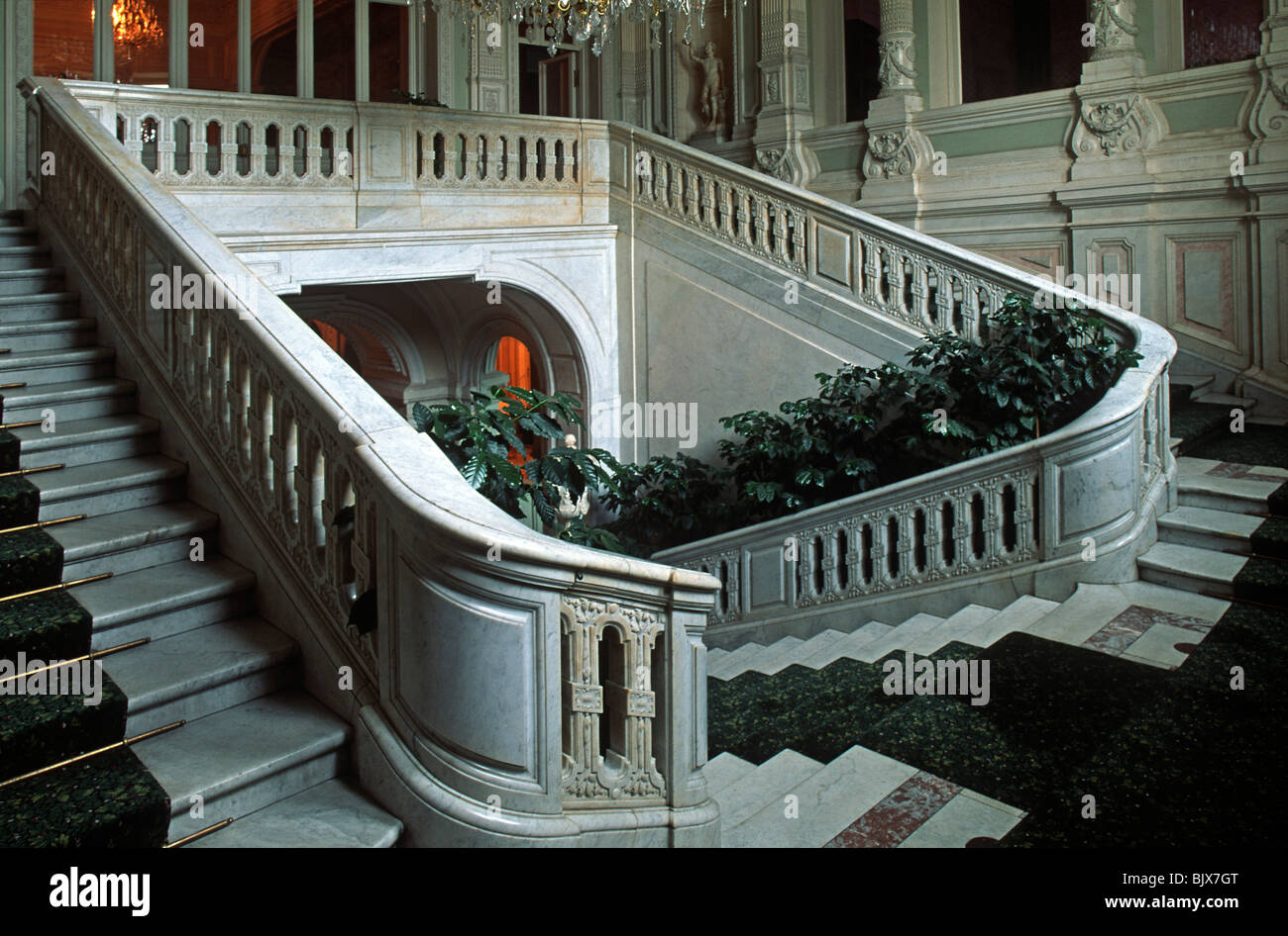 Russia,St Petersburg,Youssoupov Palace,staircase Stock Photo - Alamy