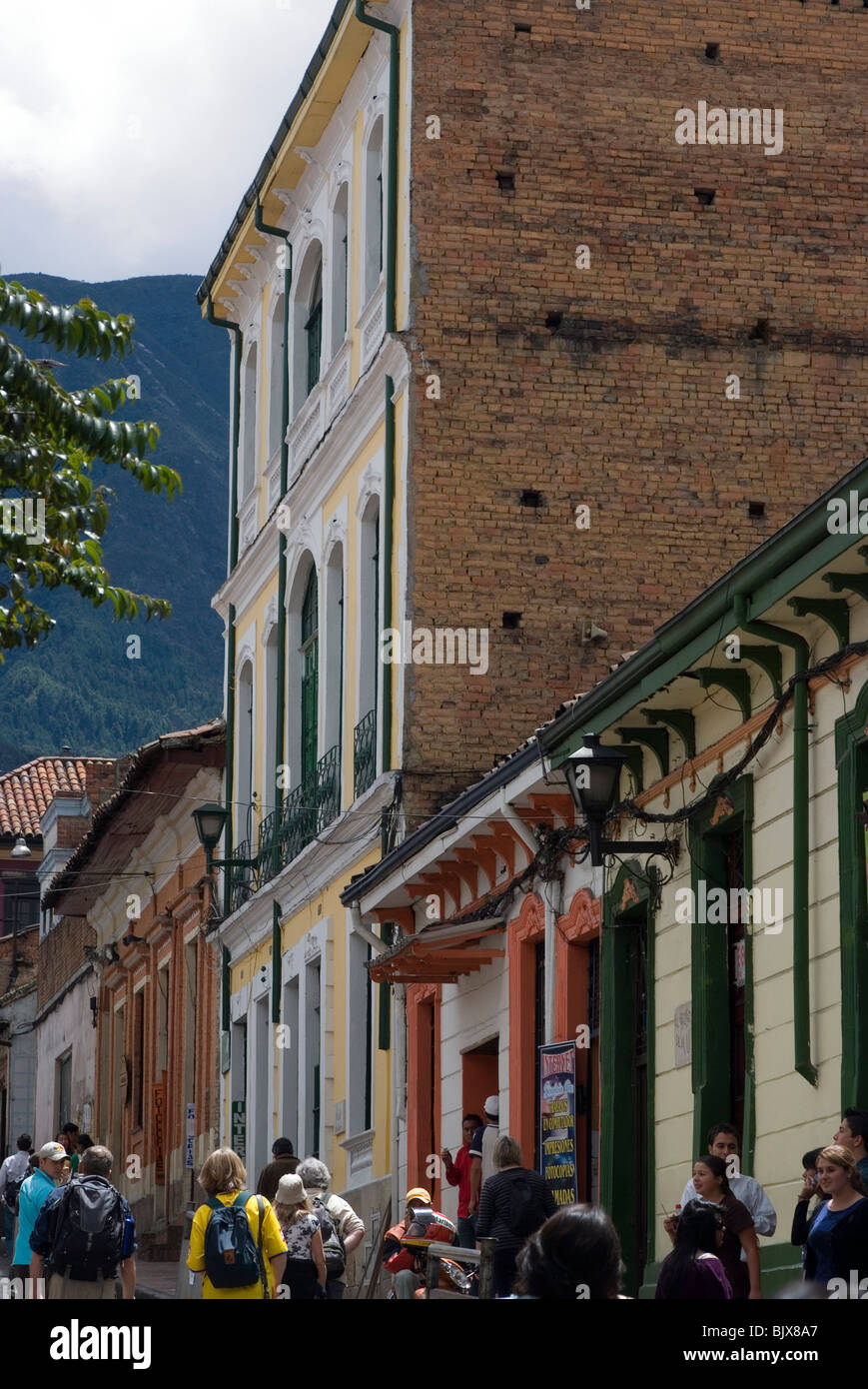 Candelaria, old section of the city, Bogota, Colombia Stock Photo - Alamy