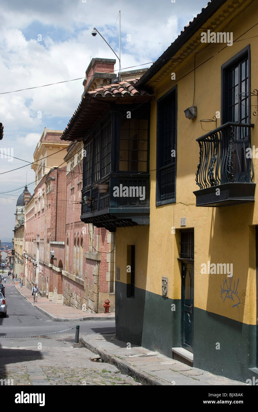 Candelaria, old section of the city, Bogota, Colombia Stock Photo - Alamy