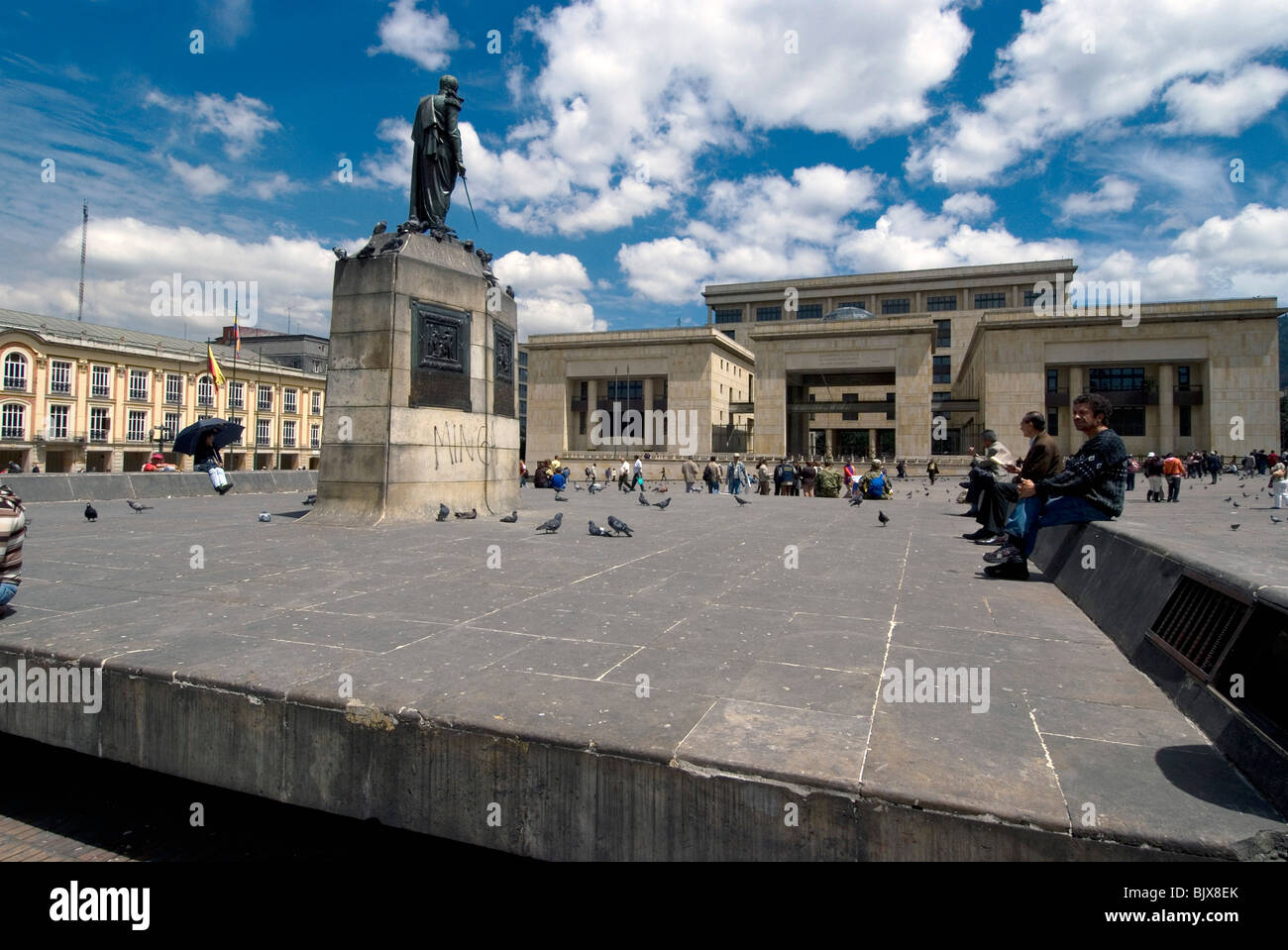 Plaza Bolivar (Bolivar Square), Bogota, Colombia Stock Photo - Alamy
