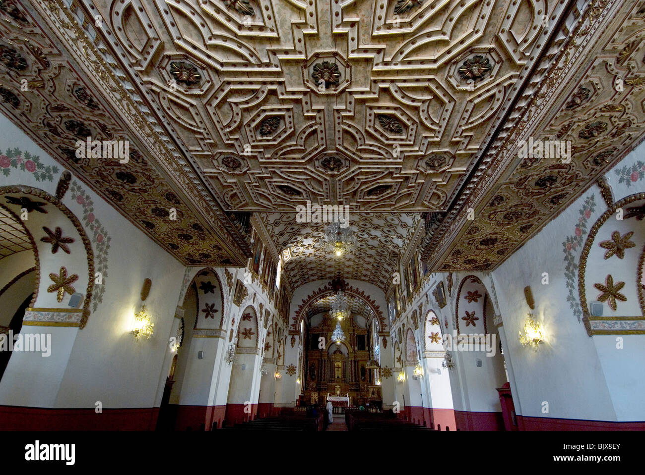Temple of San Agustin Church, Bogota, Colombia Stock Photo - Alamy