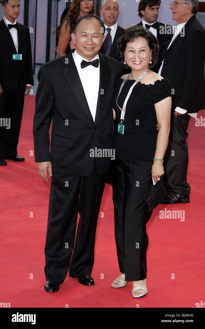 JOHN WOO & WIFE SEVEN SWORDS PREMIERE VENICE PALAZZO DEL CINEMA LIDO ...