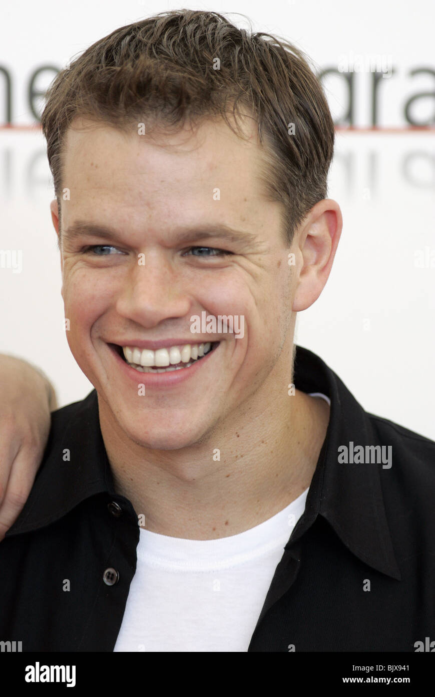 MATT DAMON THE BROTHERS GRIMM PHOTOCALL. CASINO LIDO VENICE ITALY 04 ...