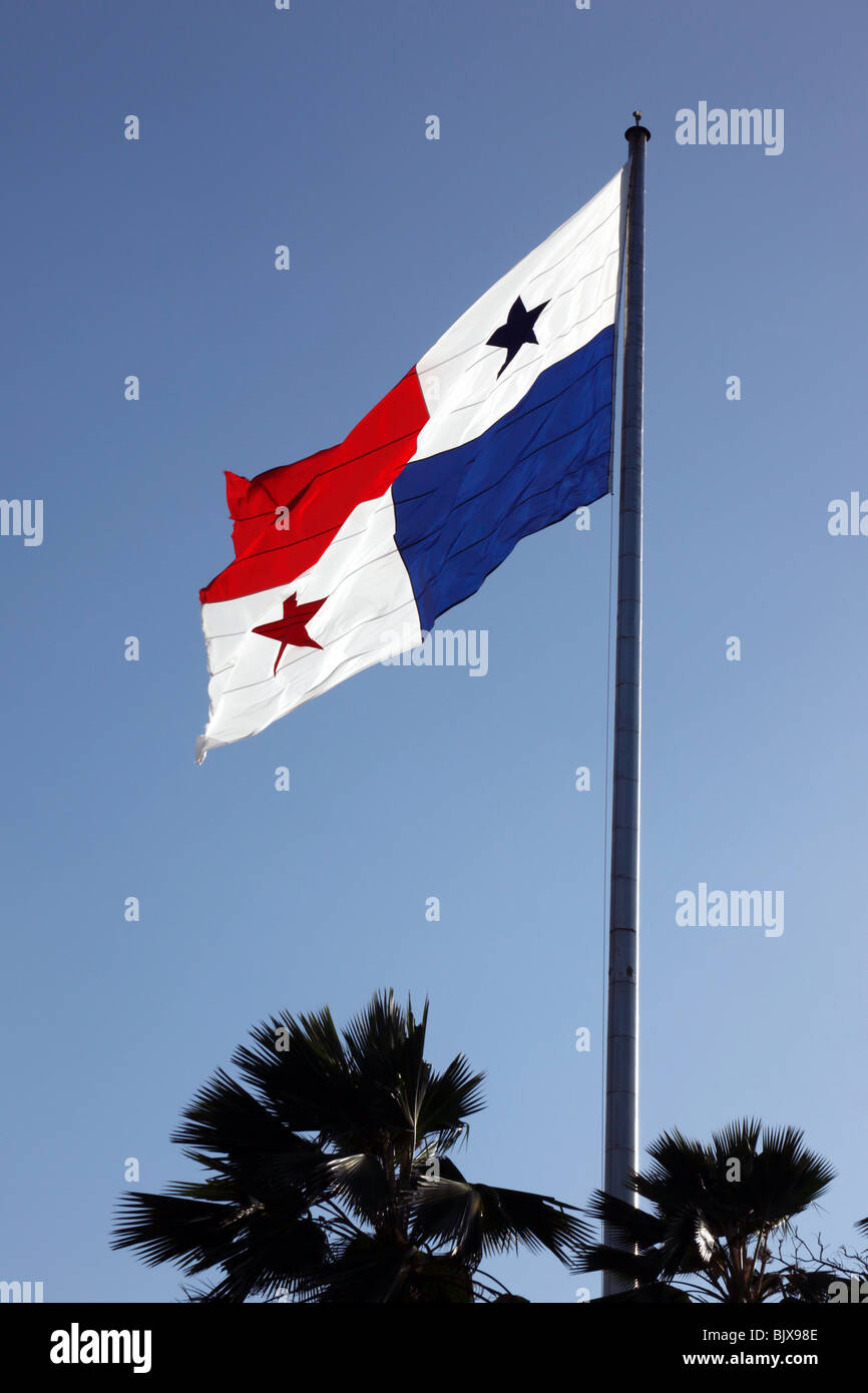Panamanian national flag hi-res stock photography and images - Alamy