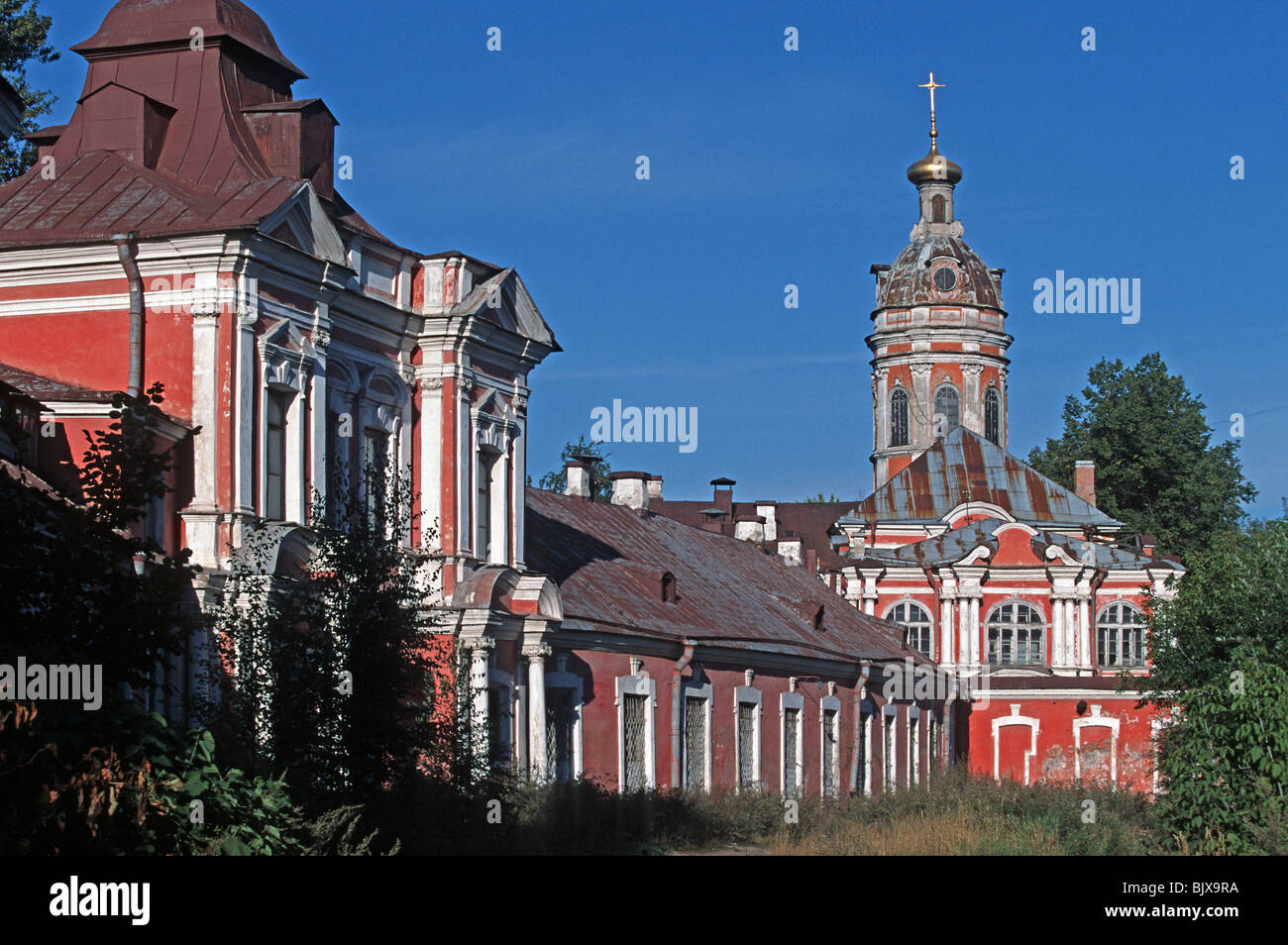 Russia,St Petersburg,Alexander Nevsky Lavra Monastery Stock Photo - Alamy