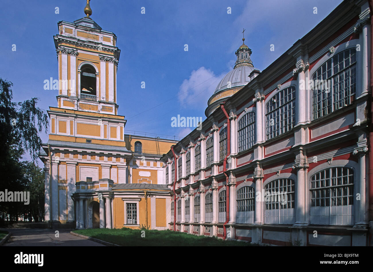 Russia,St Petersburg,Alexander Nevsky Lavra Monastery Stock Photo - Alamy