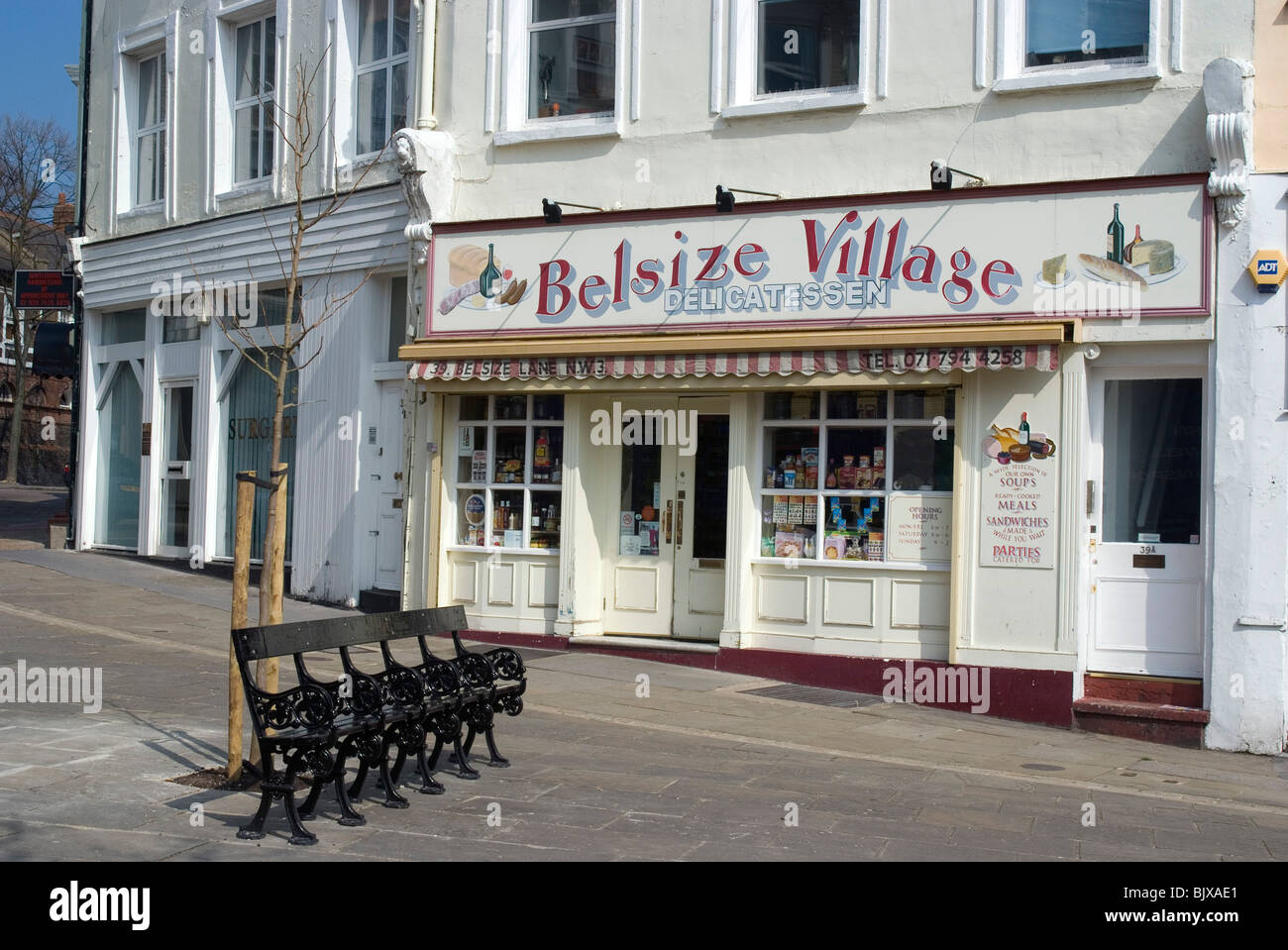 Belsize Village Delicatessen, Belsize Lane, Belsize Park, London ...