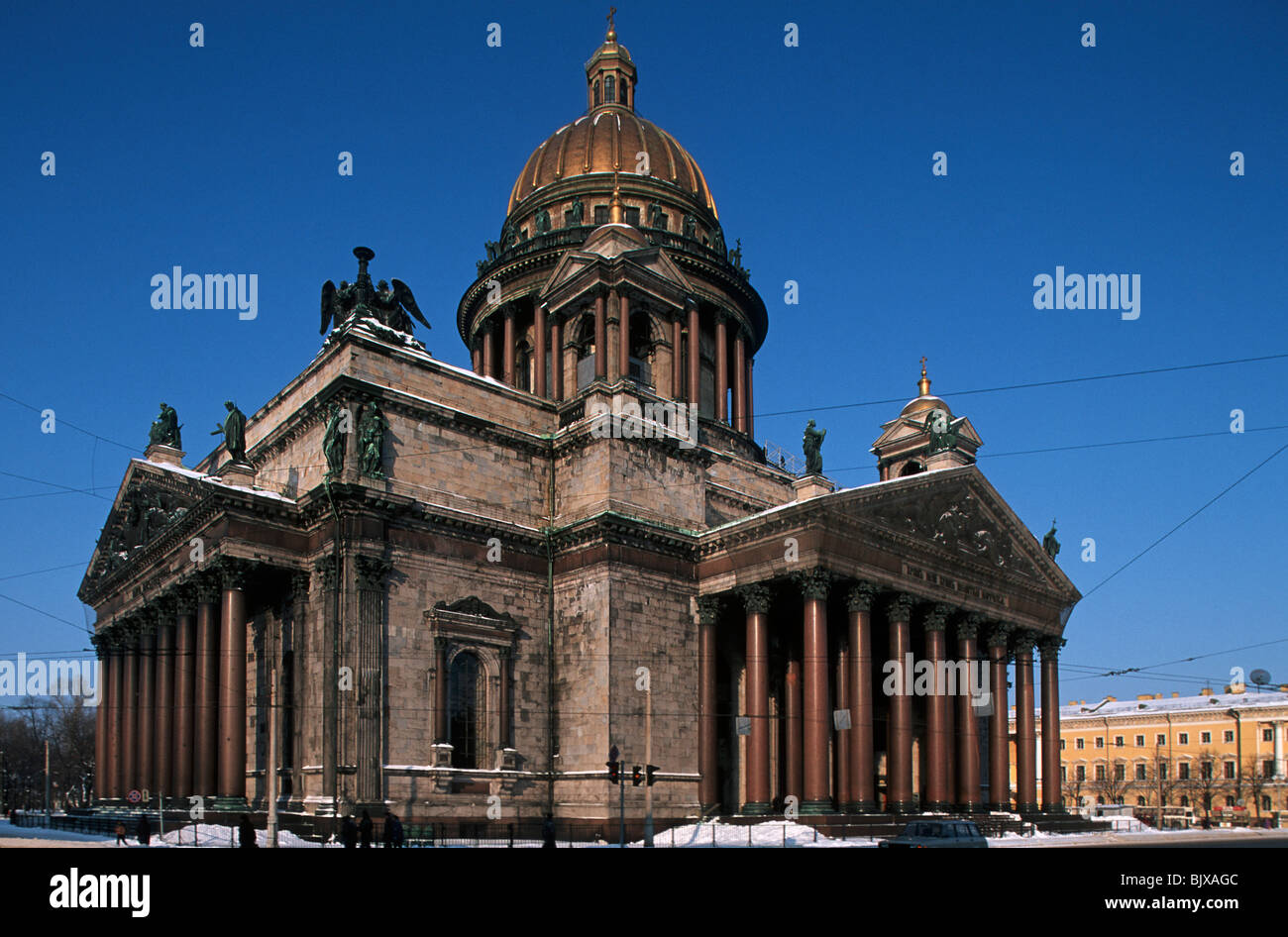 Russia,St Petersburg,St. Isaac Cathedral Stock Photo - Alamy