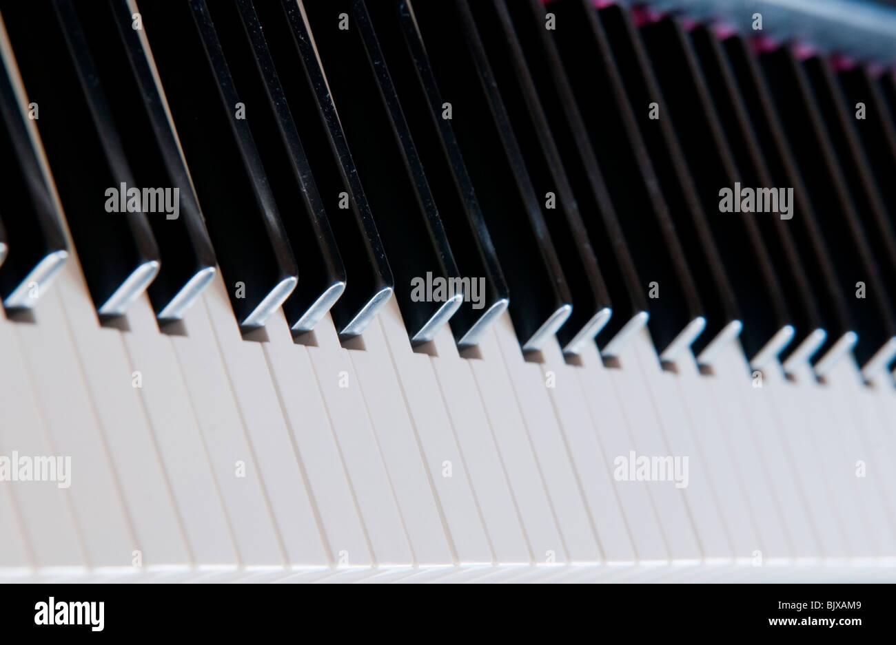 Close-up of piano keys Stock Photo - Alamy