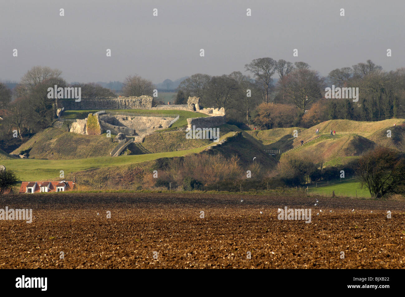 Castle Acre Priory ruins, Norfolk, UK Stock Photo - Alamy