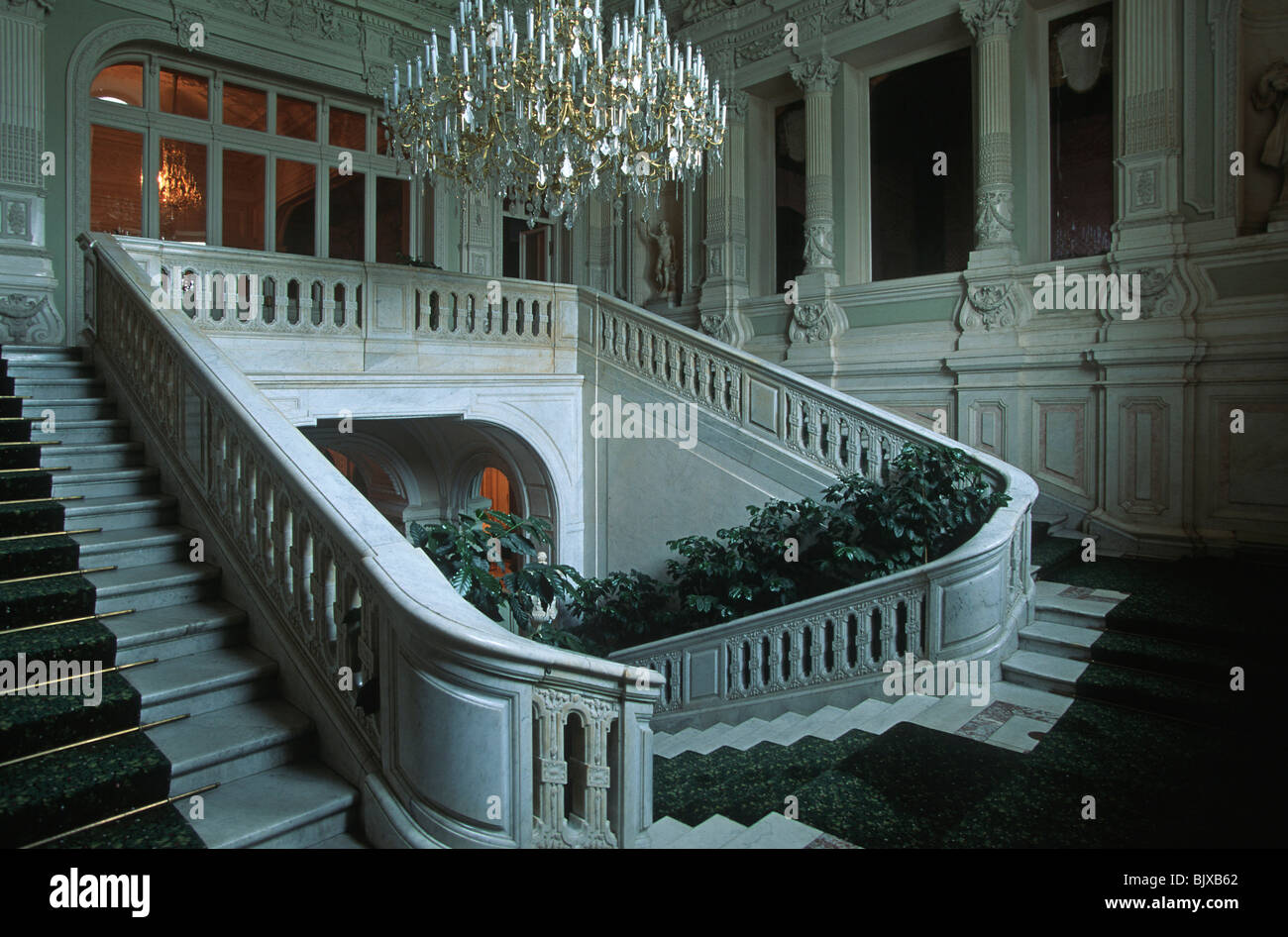 Russia,St Petersburg,Youssoupov Palace,staircase Stock Photo - Alamy