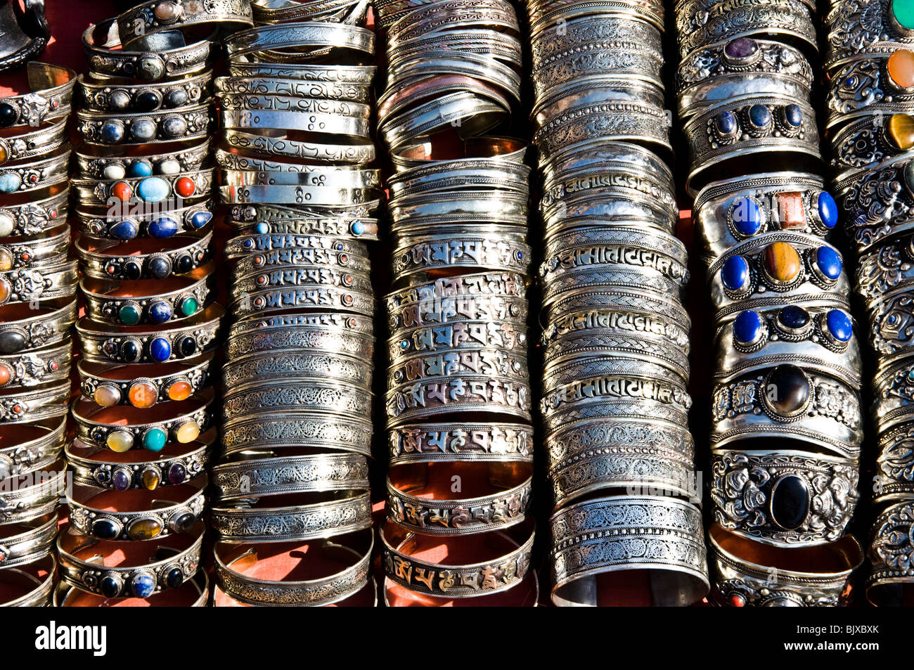 Asian crafted bangles Stock Photo - Alamy