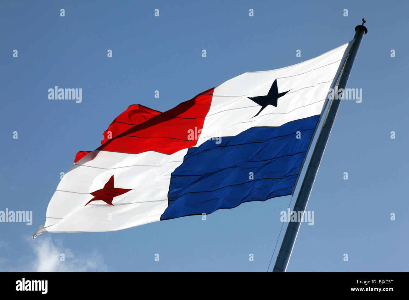 Panamanian national flag hi-res stock photography and images - Alamy