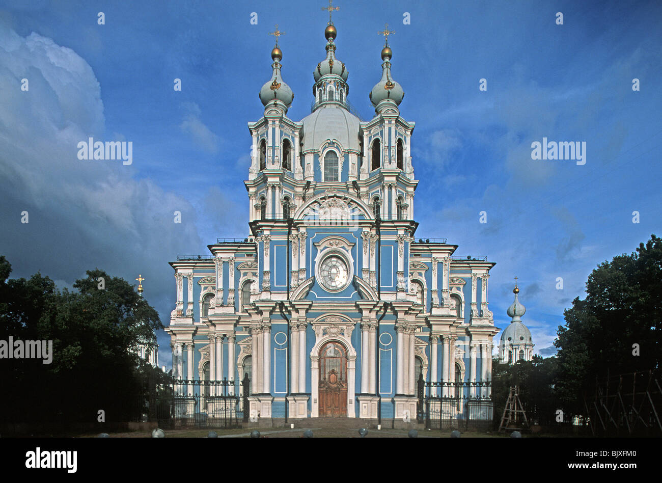 Russia,St Petersburg,Smolny Monastery Stock Photo - Alamy
