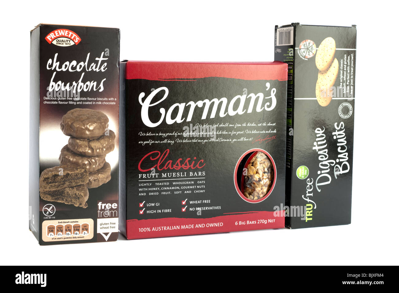 Foods boxes hi-res stock photography and images - Alamy