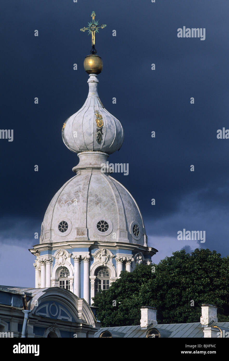 Russia,St Petersburg,Smolny Monastery Stock Photo - Alamy