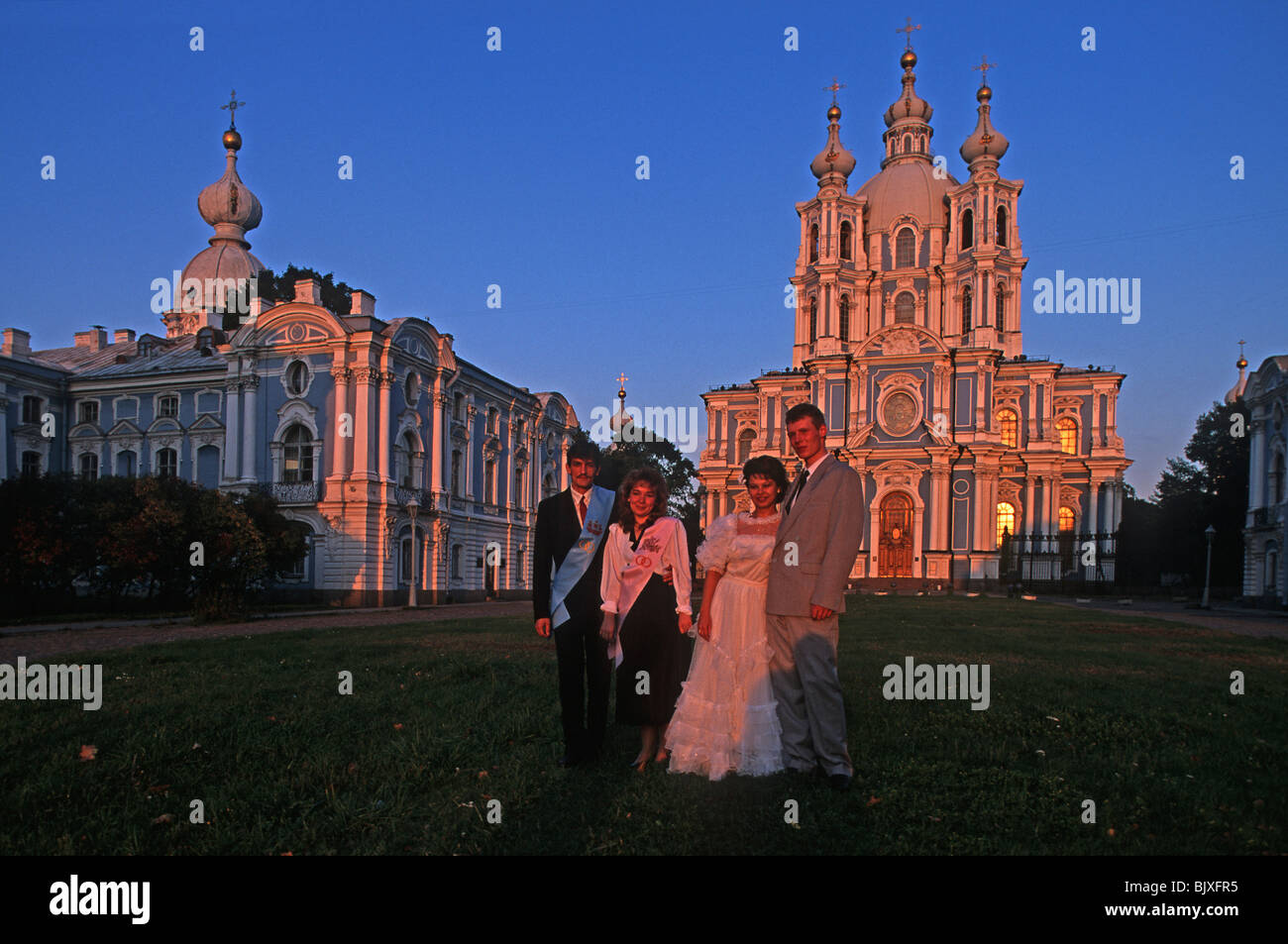 Russia,St Petersburg,Smolny Monastery Stock Photo - Alamy