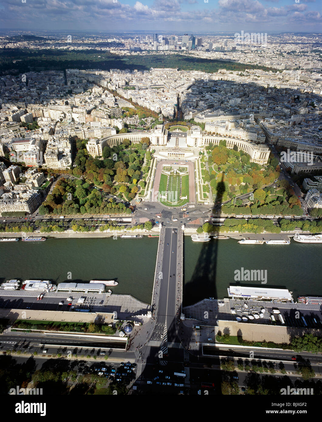 Shadow of Eiffel Tower Stock Photo - Alamy