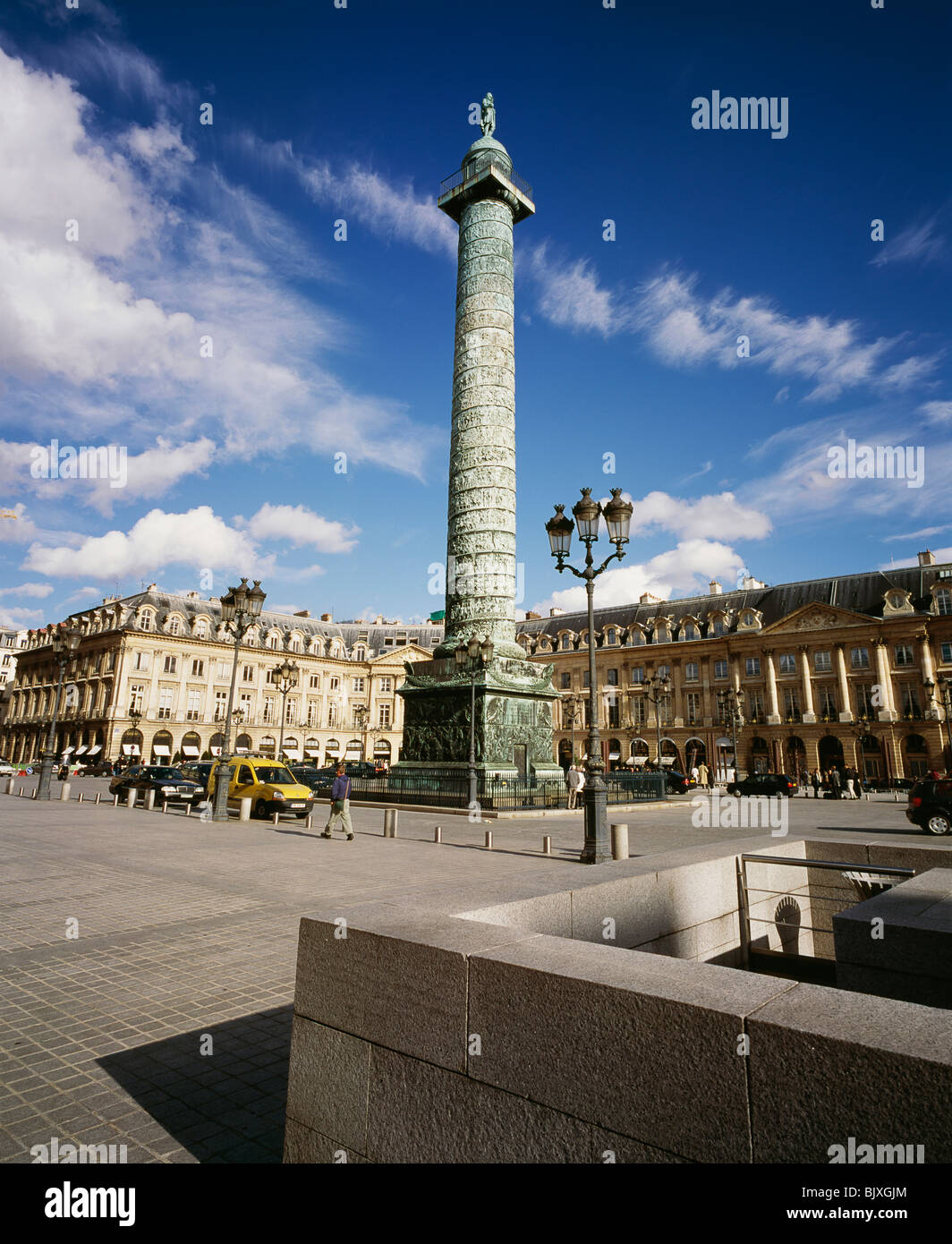 Vendome Square in Paris, France Stock Photo - Alamy