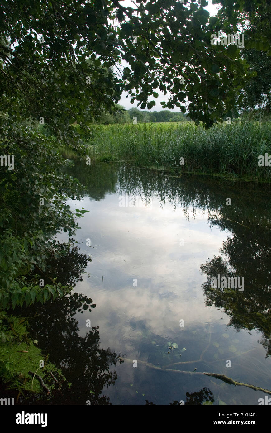 Peddars Way and Norfolk Coast Path National Trail, River Thet Stock ...