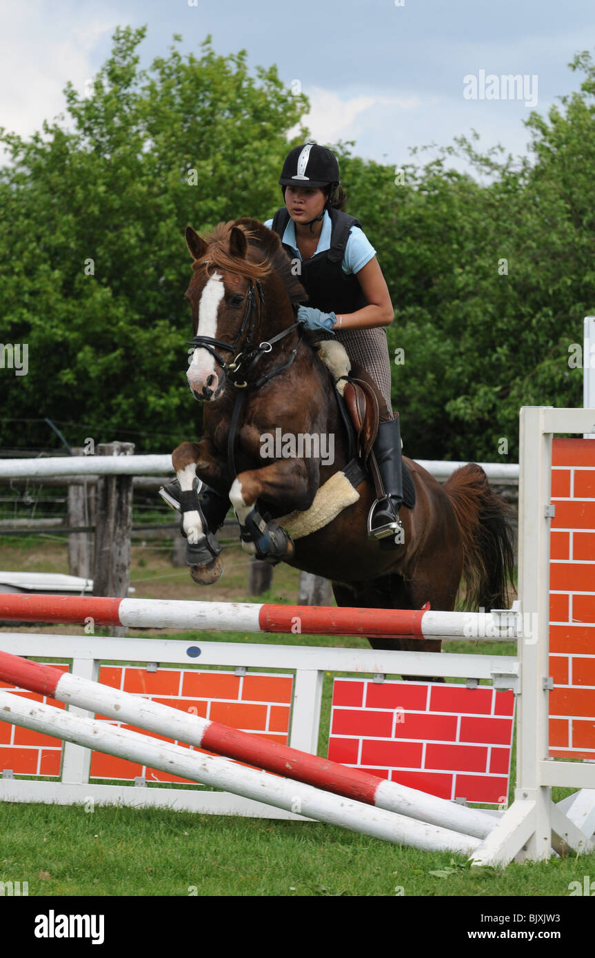 Jumping pony hi-res stock photography and images - Alamy