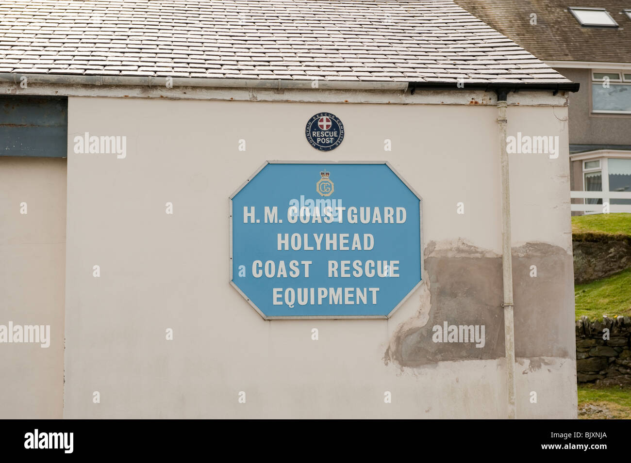 HM Coastguard Holyhead Anglesey North Wales UK Stock Photo - Alamy