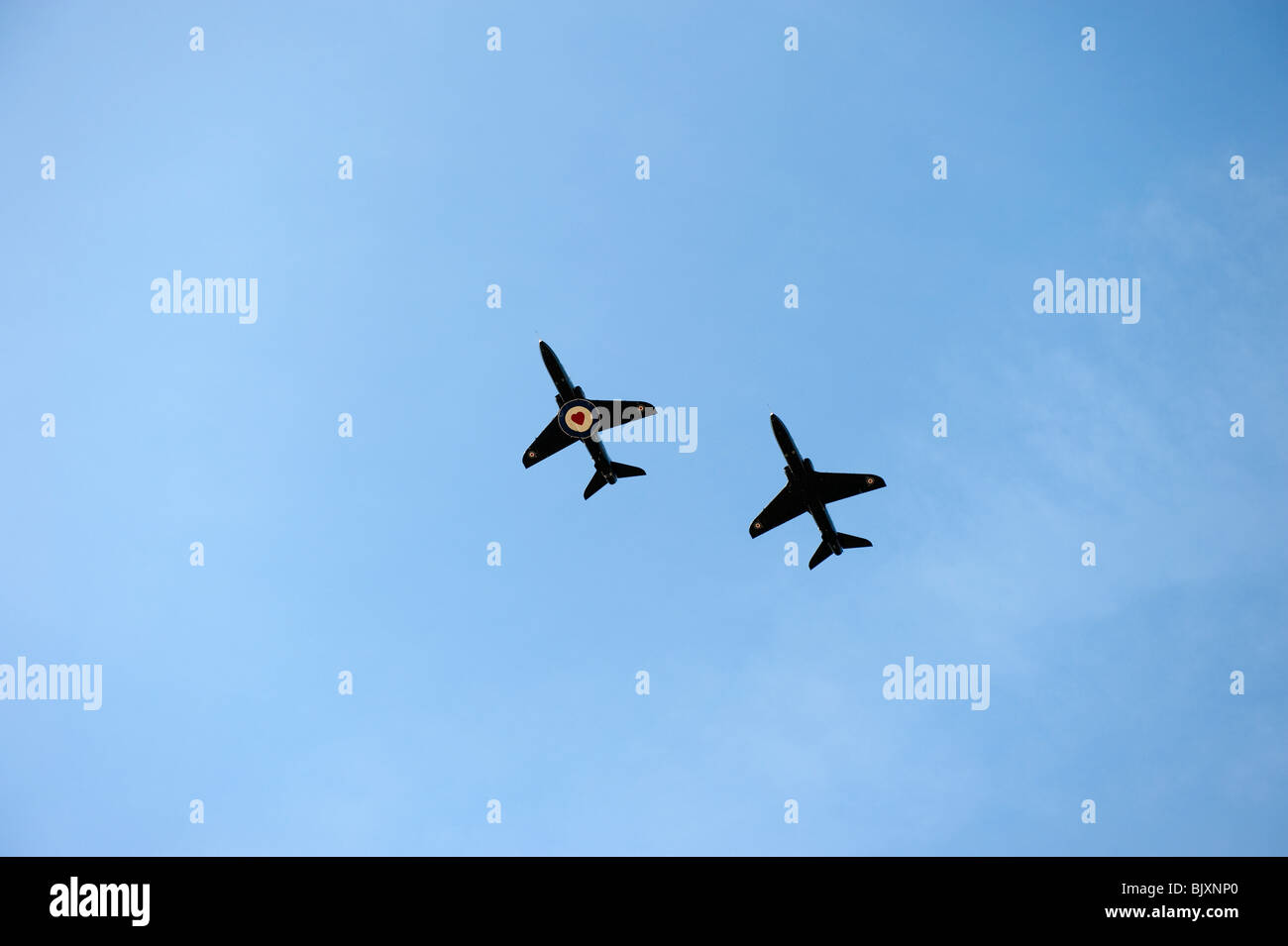 RAF training jets in flight Stock Photo - Alamy