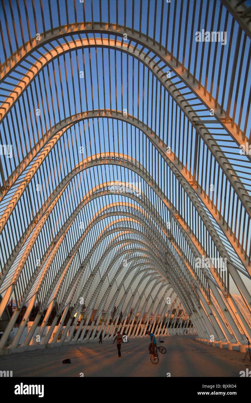 Olympic Sport Complex by Calatrava, Athens, Greece Stock Photo - Alamy