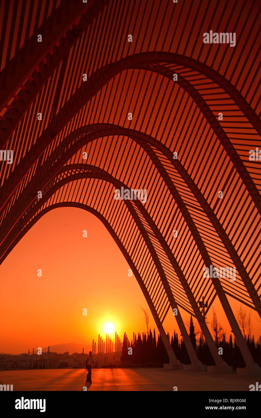 Olympic Sport Complex by Calatrava, Athens, Greece Stock Photo - Alamy