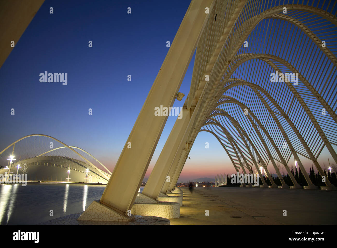 Olympic Sport Complex by Calatrava, Athens, Greece Stock Photo - Alamy