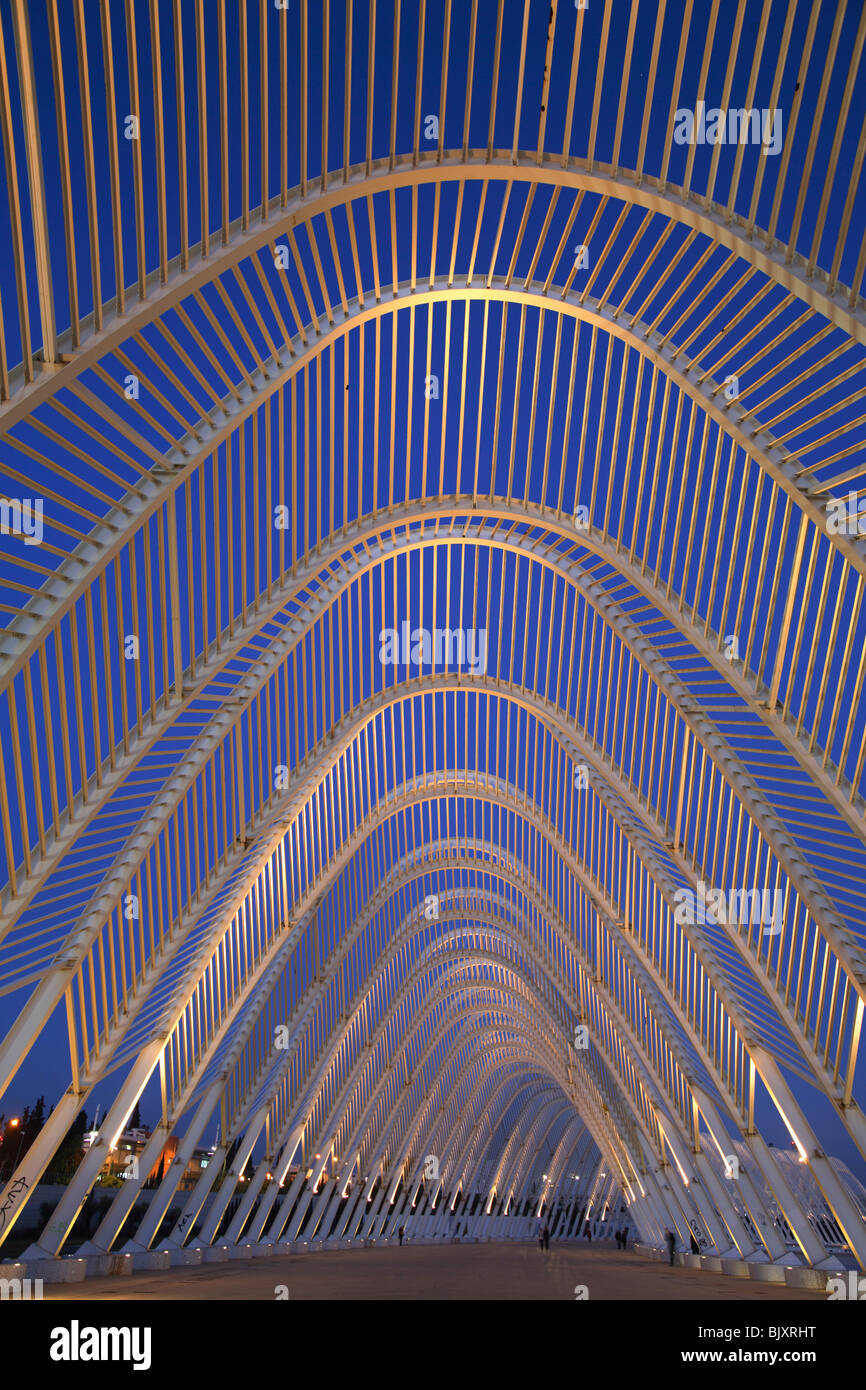 Olympic Sport Complex by Calatrava, Athens, Greece Stock Photo - Alamy