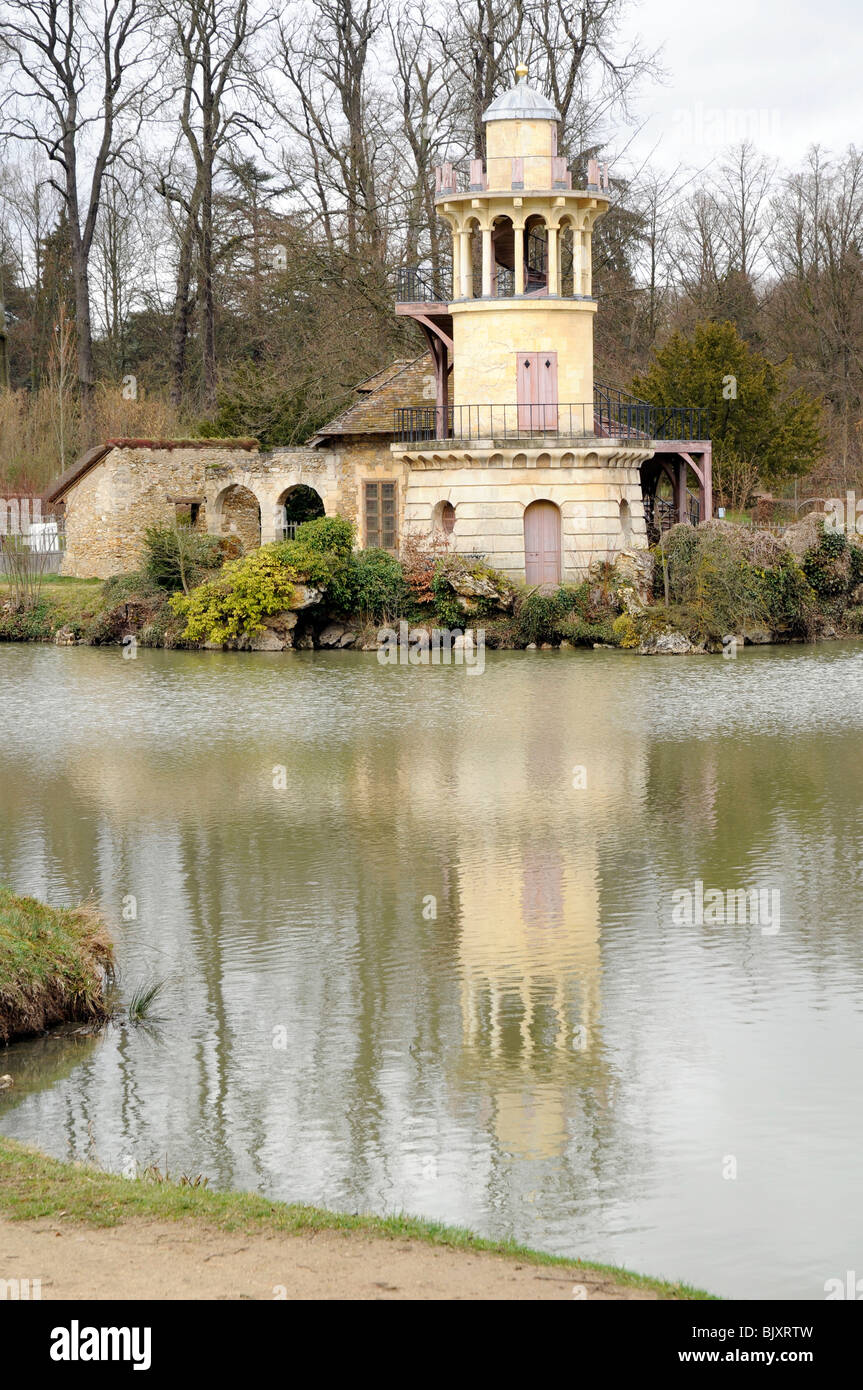 The Marlborough Tower, The Queen's Hamlet, Palace of Versailles, Paris ...