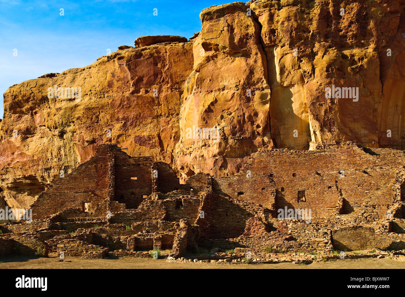 Pueblo Bonito Chaco Culture National Historical Park New Mexico Stock ...