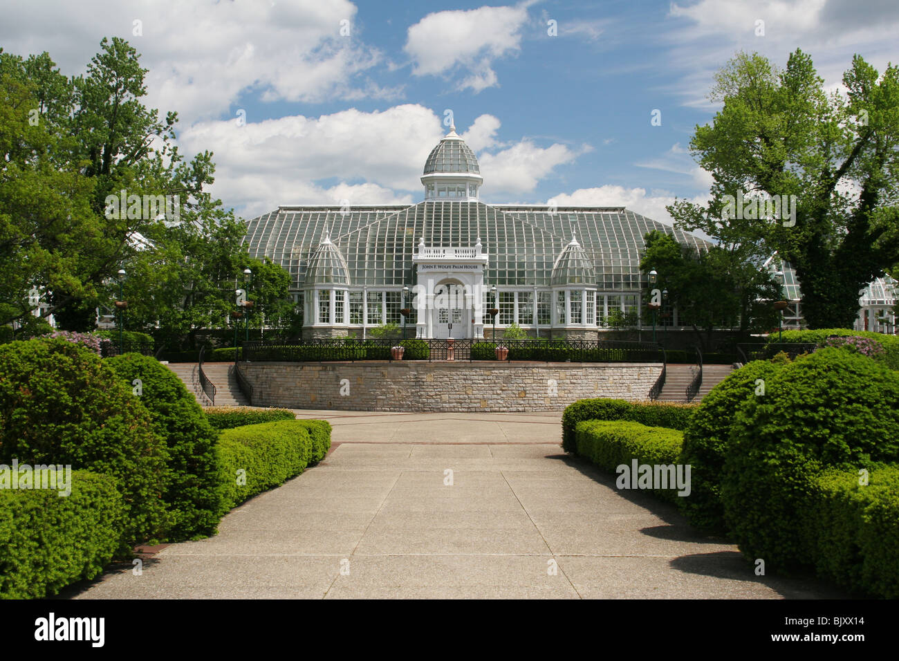 John F Wolfe Palm House at Franklin Conservatory, Columbus, Ohio, USA ...