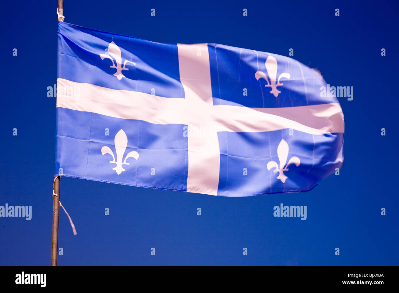 Flag Of Quebec Stock Photos & Flag Of Quebec Stock Images - Alamy