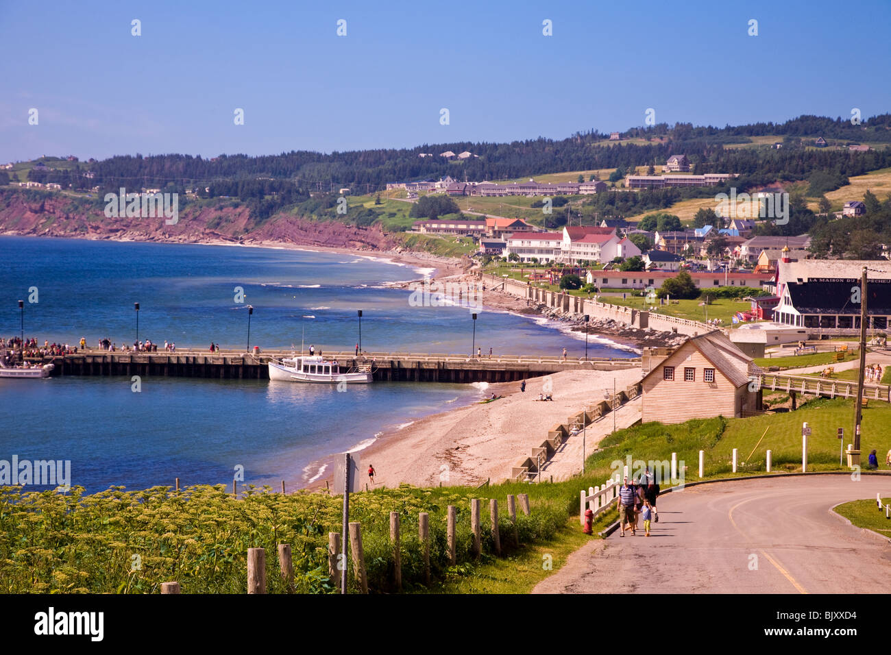 For centuries Perce was the main fishing port on Quebec's Gaspe coast ...