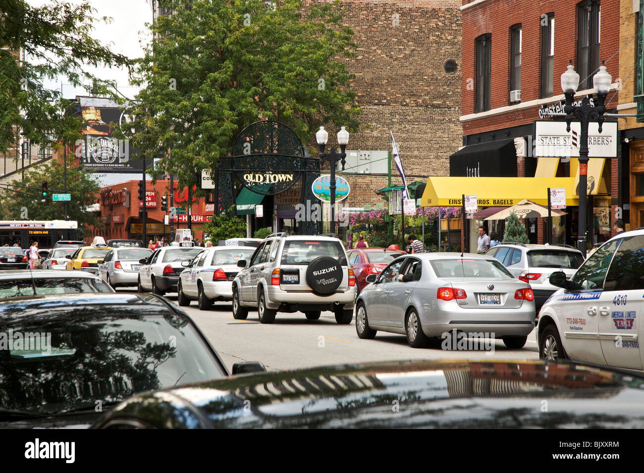 Old town neighborhood hi-res stock photography and images - Alamy