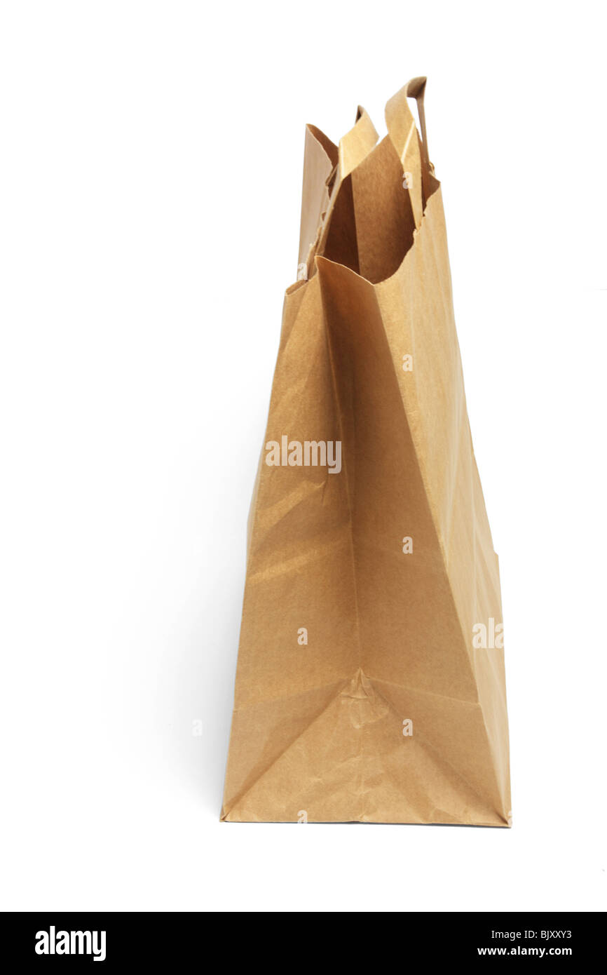 Brown Paper Bag Stock Photo - Alamy