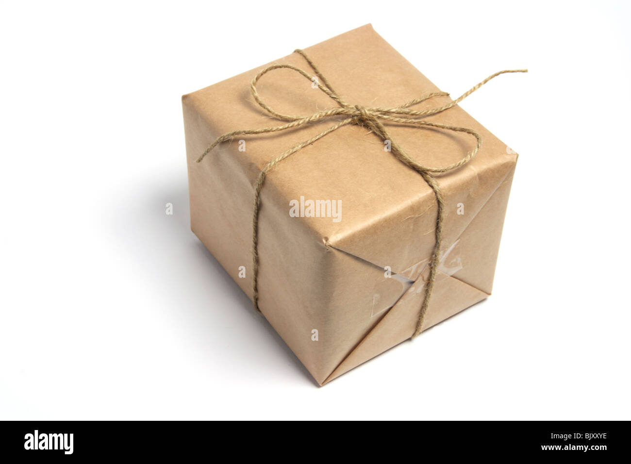 Brown package string hi-res stock photography and images - Alamy