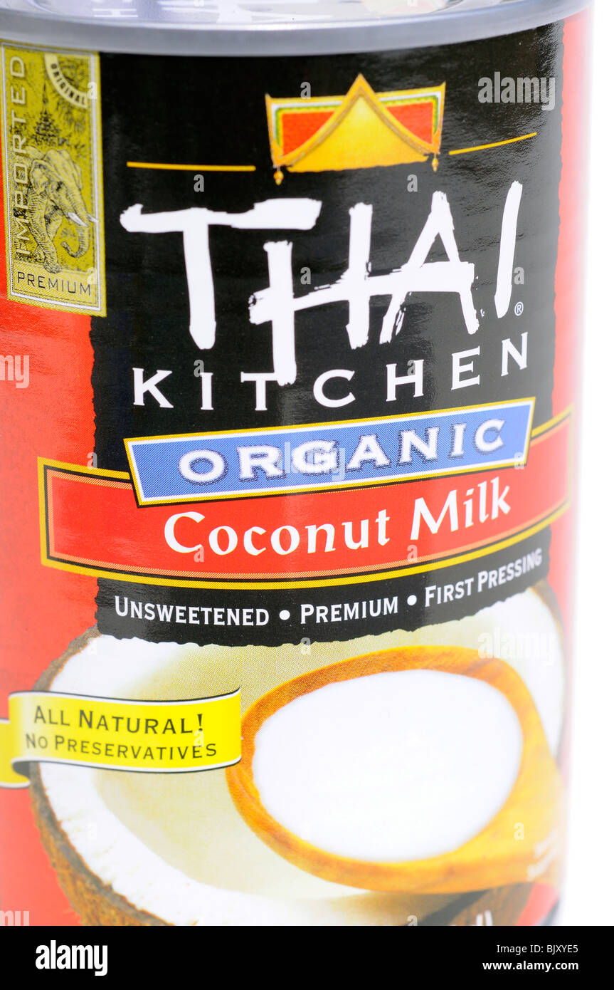 Coconut milk tin hi-res stock photography and images - Alamy