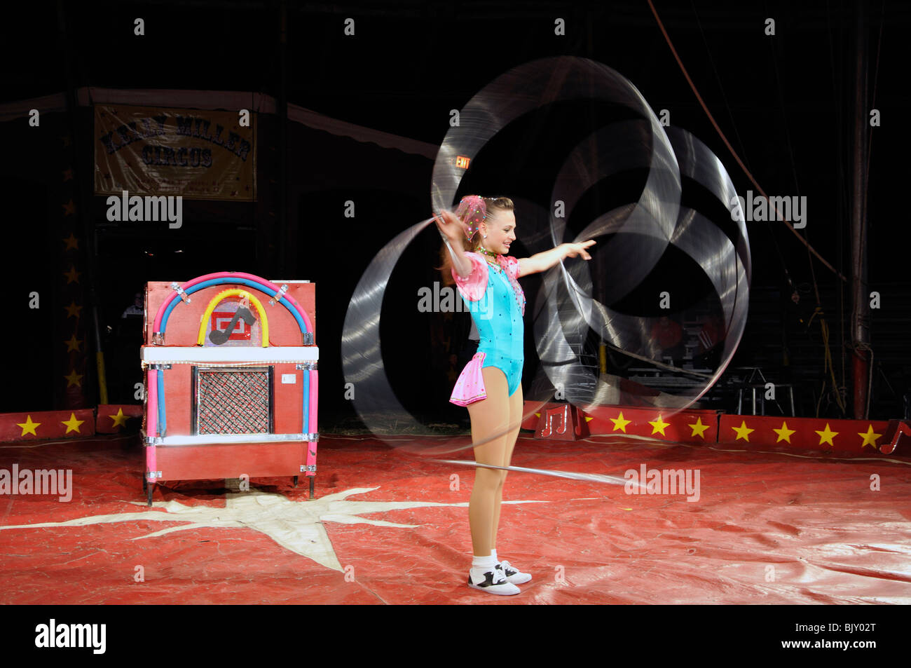 Girl circus tent hi-res stock photography and images - Alamy