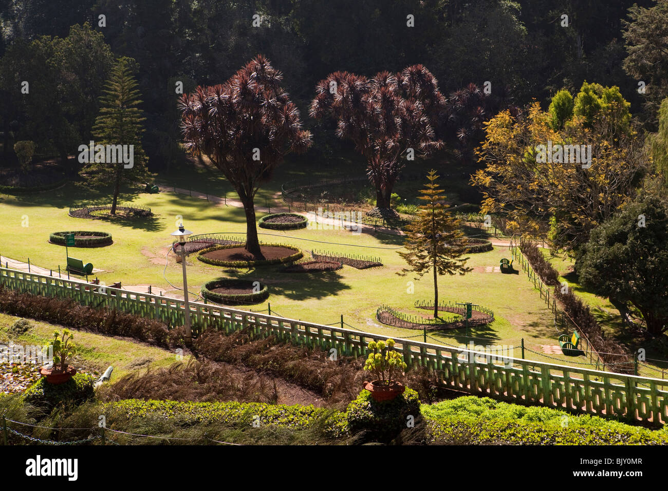 India, Tamil Nadu, Udhagamandalam (Ooty), Botanical Gardens, Italian ...